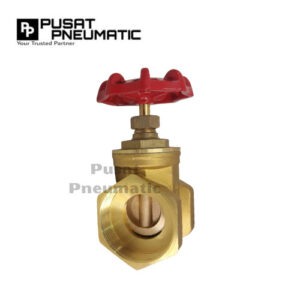 Stop Kran Gate Valve Kuningan - Pusat Pneumatic